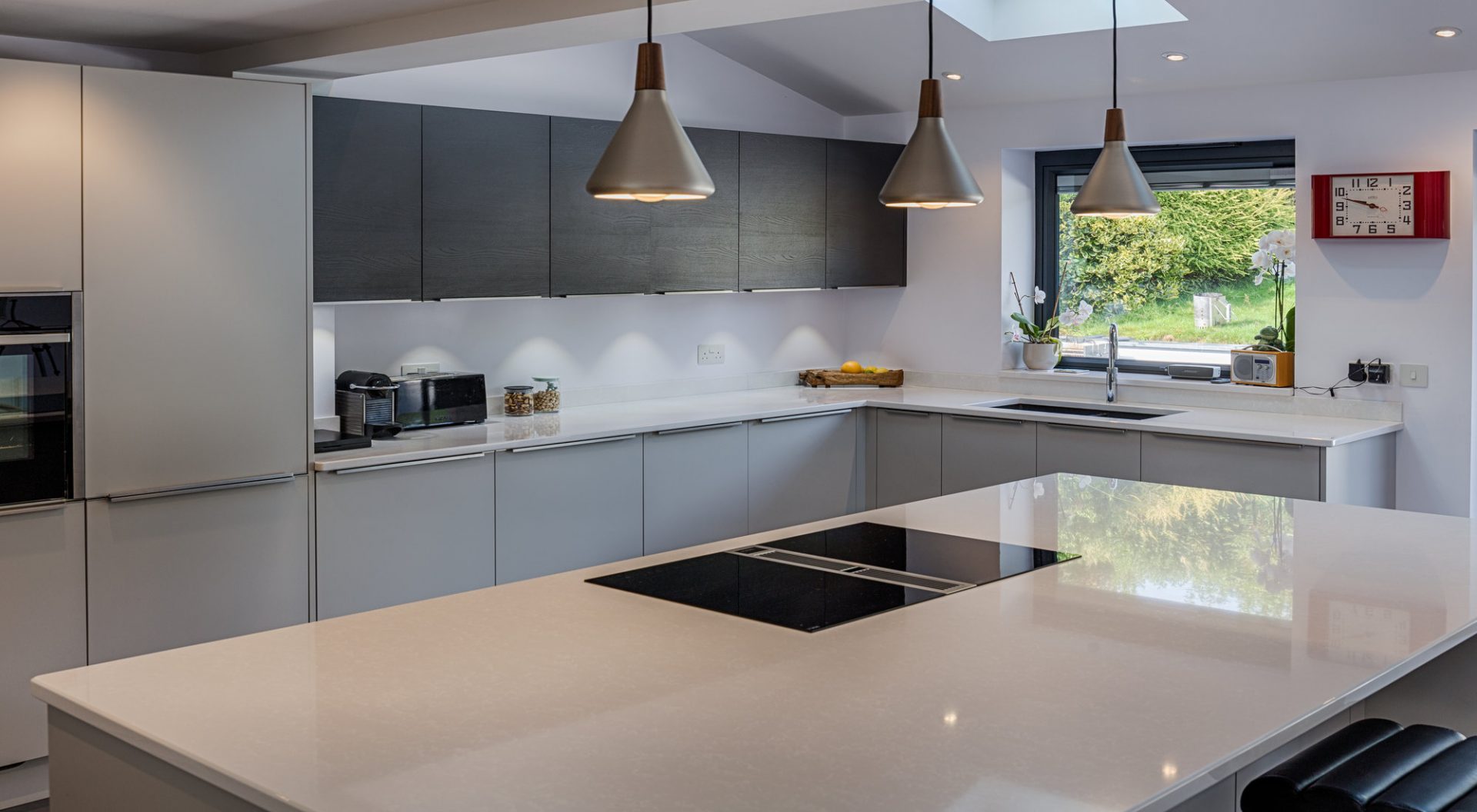 Contemporary Grey Matt Kitchen | Horsham, West Sussex | HKS