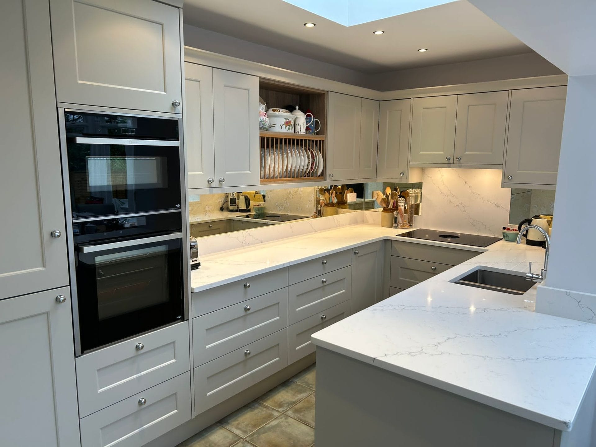 Stylish Contemporary Shaker Kitchen | HKS Interiors